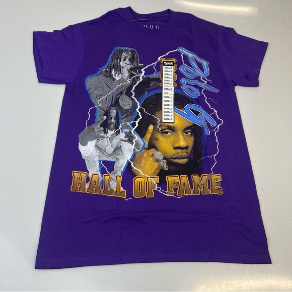 Spencer's | Shirts | Spencers Polo G Hall Of Fame Purple Shirt J6 ...